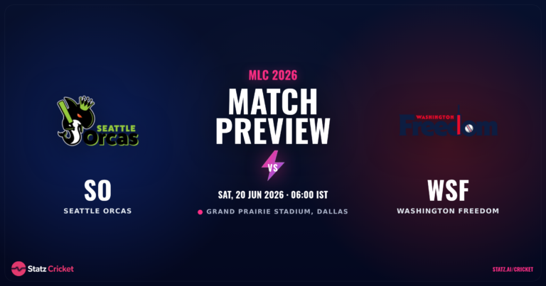 Seattle Orcas vs Washington Freedom Preview - MLC 2026 | Statz - Statz